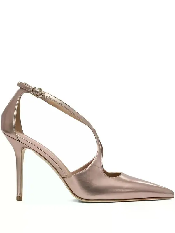 LELLA BALDI 100mm Ankle-strap Pointed-toe Pumps