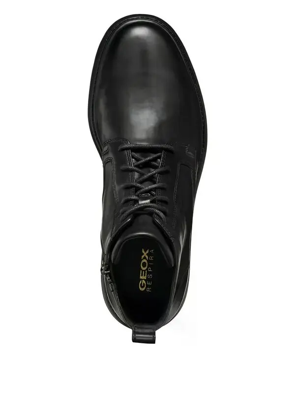 Geox Spherica Ec7 Lace-up Leather Boots