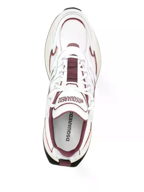 Dsquared2 Sprinter Maple-detail Sneakers - White