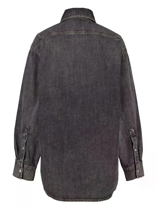 Stella McCartney Button-up Denim Shirt - Grey