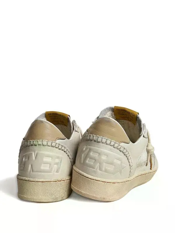 GOLDEN GOOSE Ball Star Leather Sneakers - Neutrals