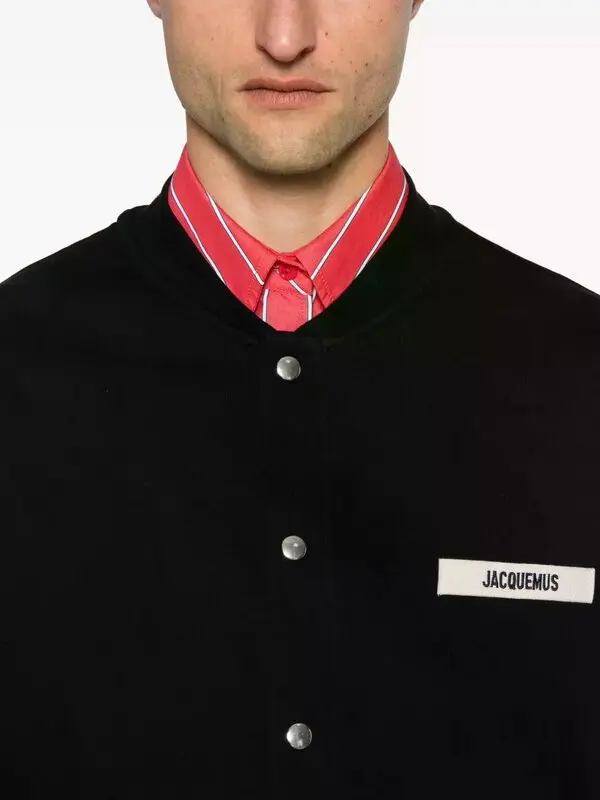 Jacquemus Gros Grain Cardigan - Black