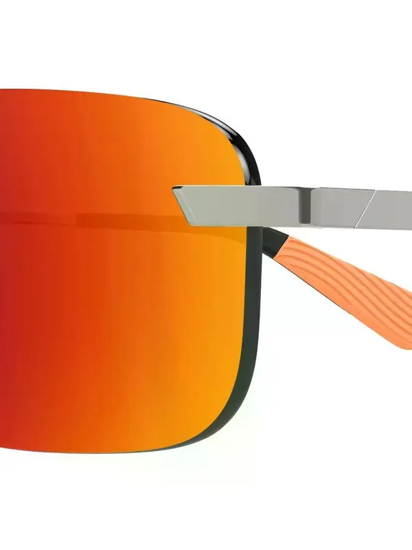 Maui Jim Lanakila Rimless Sunglasses - Silver