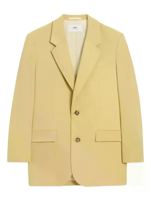 AMI Paris Single-breasted Wool Blazer