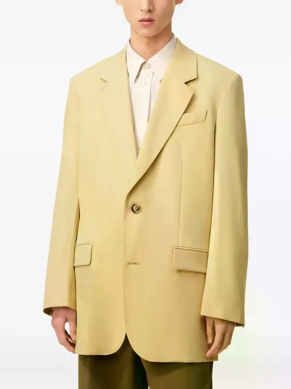 AMI Paris Single-breasted Wool Blazer