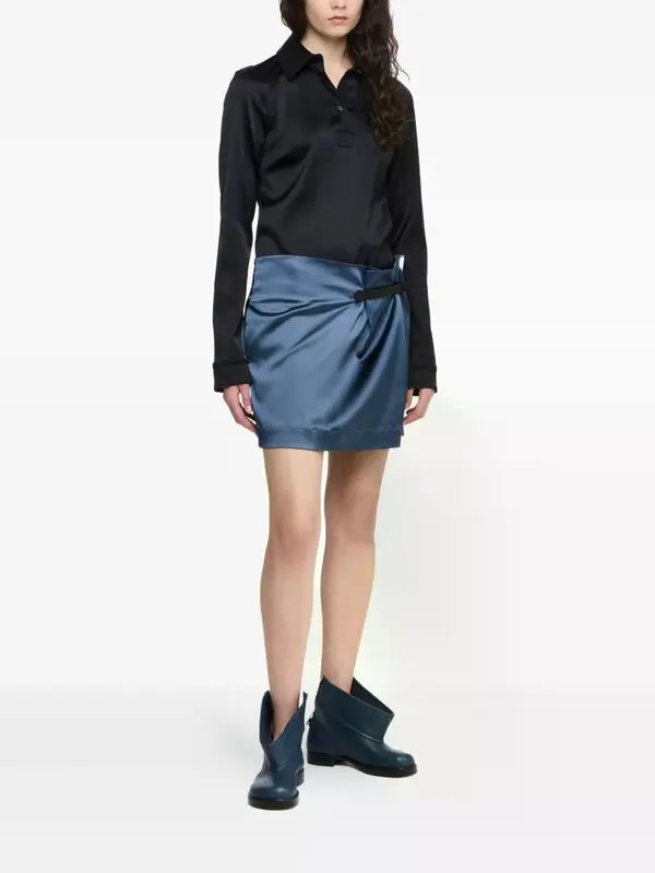 JW Anderson Satin Wrap Skirt