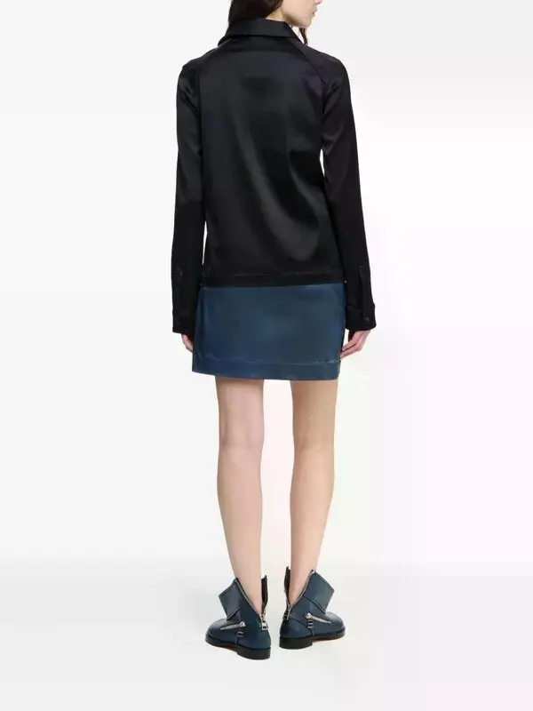 JW Anderson Satin Wrap Skirt