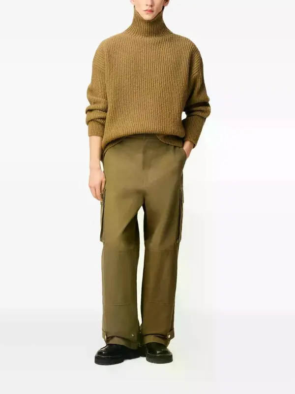 Ami Side-pockets Cargo Pants - Green