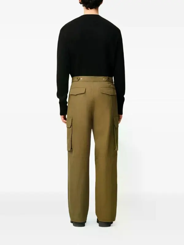 Ami Side-pockets Cargo Pants - Green