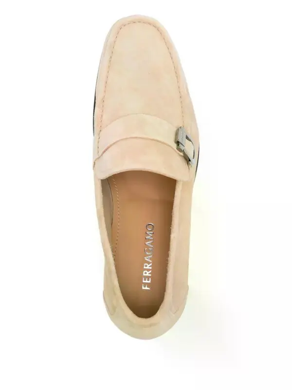 FERRAGAMO Gancini-ornament Loafers