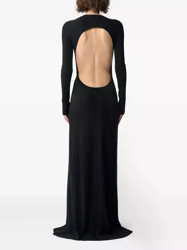ANN DEMEULEMEESTER Eva Open-back Maxi Dress
