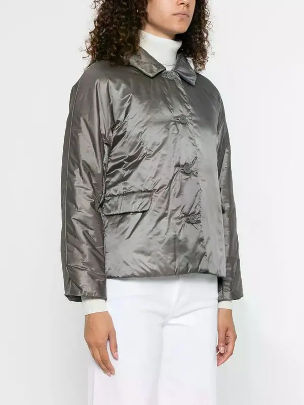 Max Mara Padded Buttoned Jacket