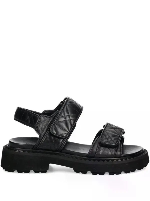 KENNEL&SCHMENGER Quilted Platform Sandals