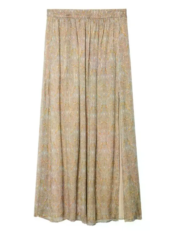 Zadig&Voltaire Paisley-print Maxi Skirt