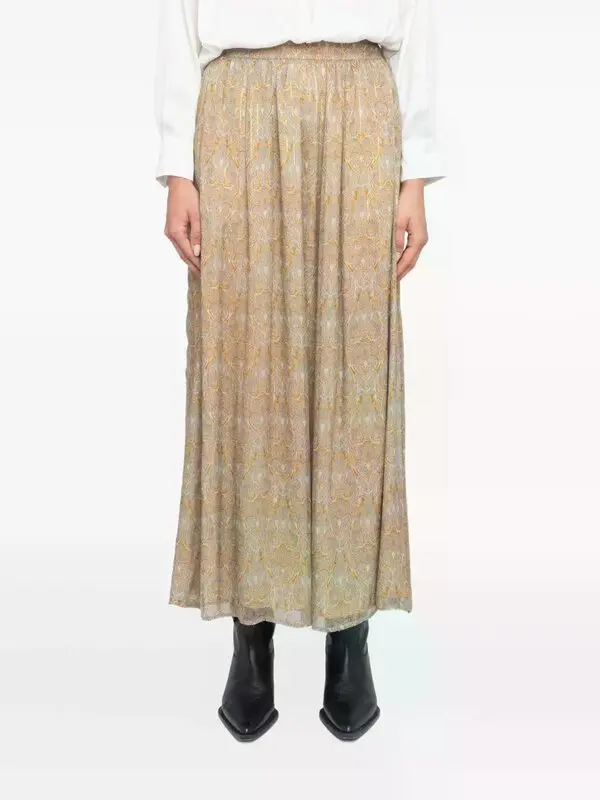 Zadig&Voltaire Paisley-print Maxi Skirt