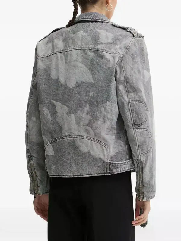Fiorucci Angels Denim Biker Jacket