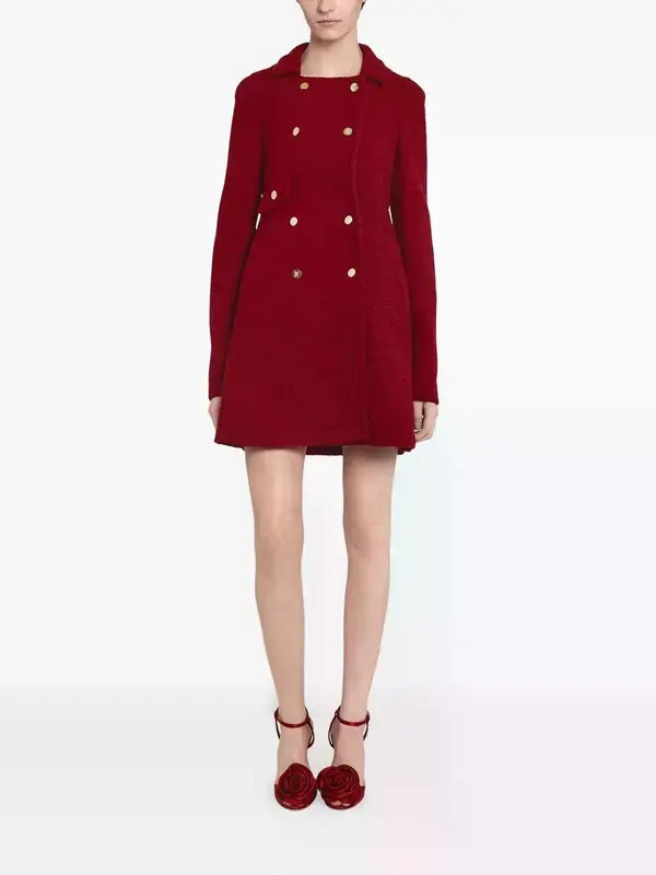 Giambattista Valli Double-breasted Bouclé Coat