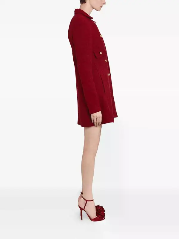 Giambattista Valli Double-breasted Bouclé Coat