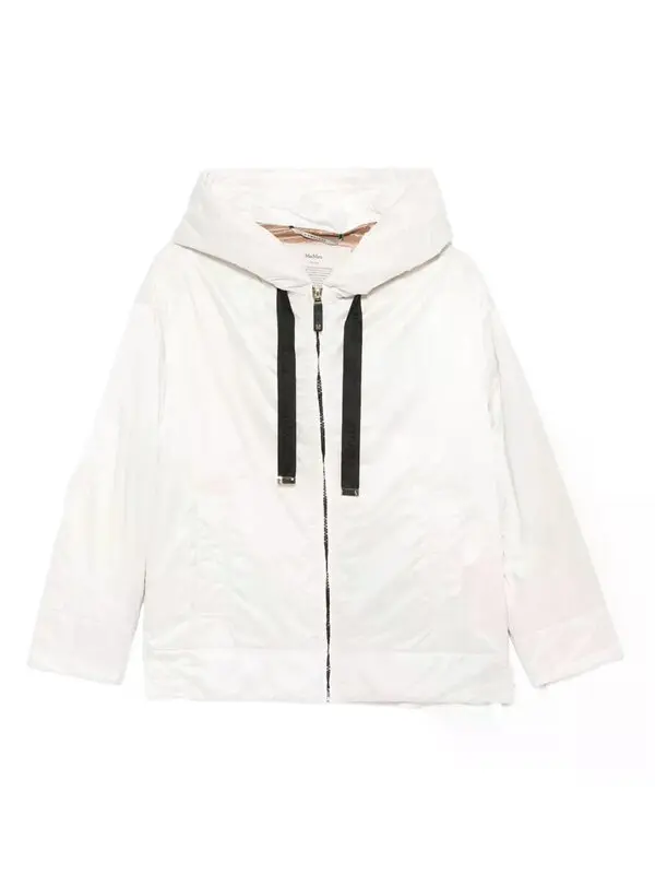 Max Mara Hooded Padded Jacket - Neutrals