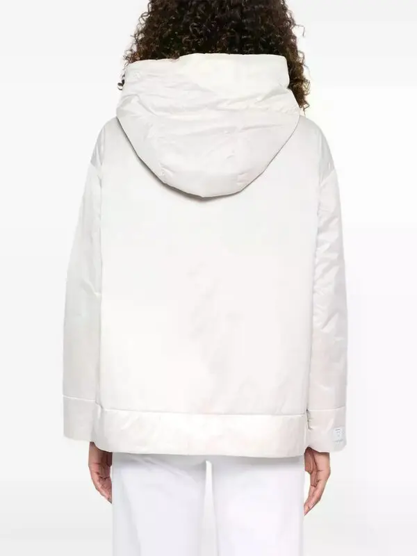 Max Mara Hooded Padded Jacket - Neutrals
