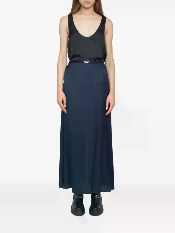 Zadig&Voltaire Jimeno Maxi Skirt - Blue