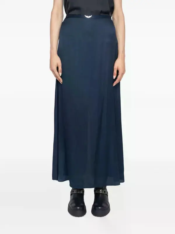 Zadig&Voltaire Jimeno Maxi Skirt - Blue