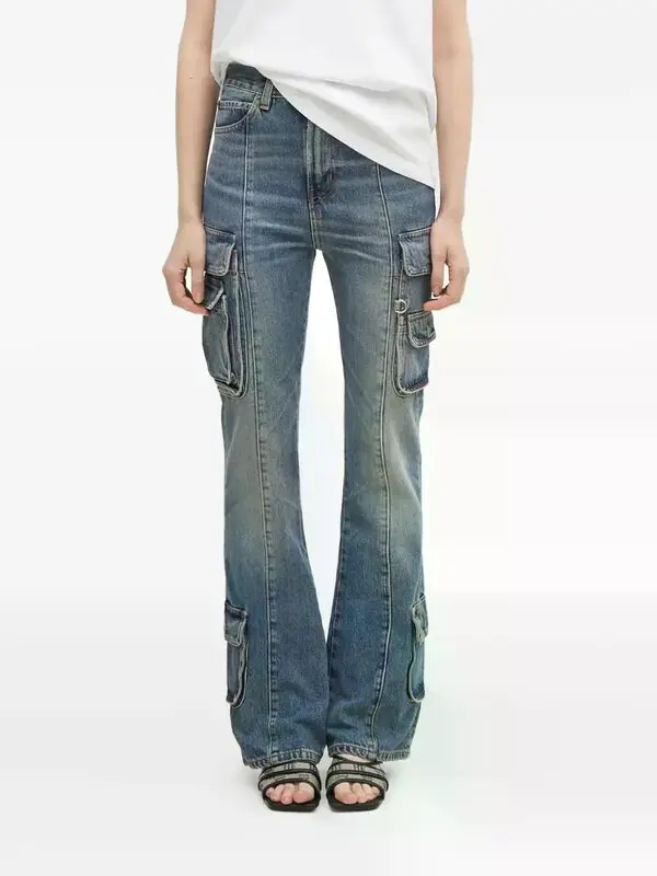 Fiorucci Cargo Panelled Jeans
