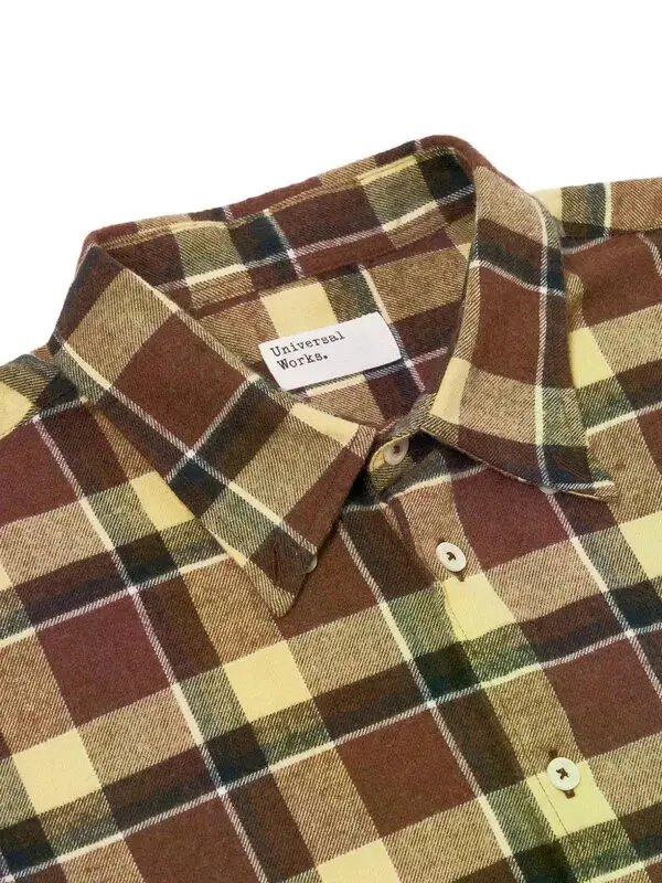 Universal Works Check Button-down Shirt