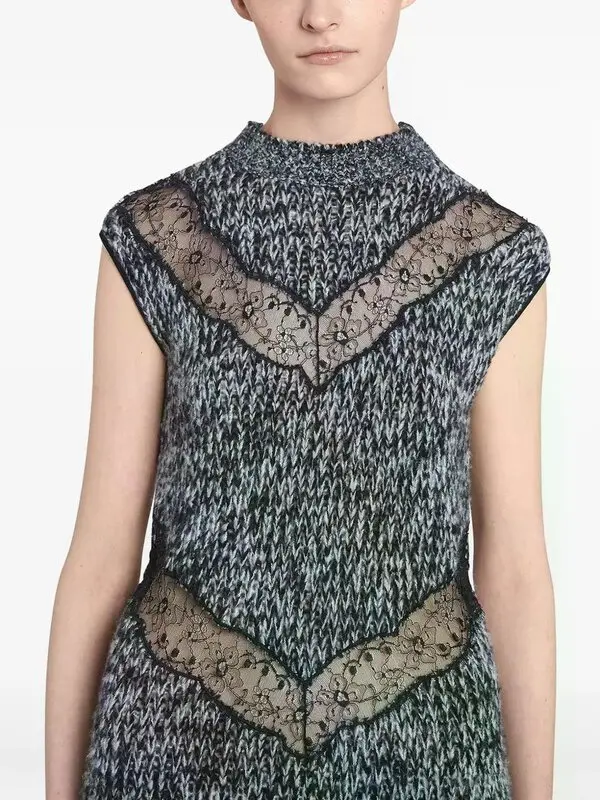 Giambattista Valli Lace-inset Dress