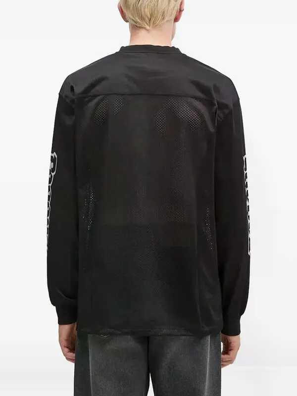 Aries Mesh-panel Long-sleeve Jersey
