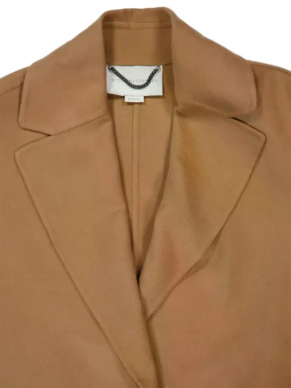 Stella McCartney Wrap Double-face Coat - Neutrals