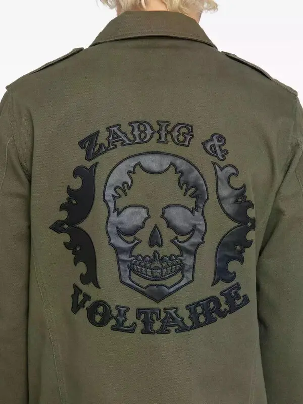Zadig&Voltaire Skull-embroidered Jacket