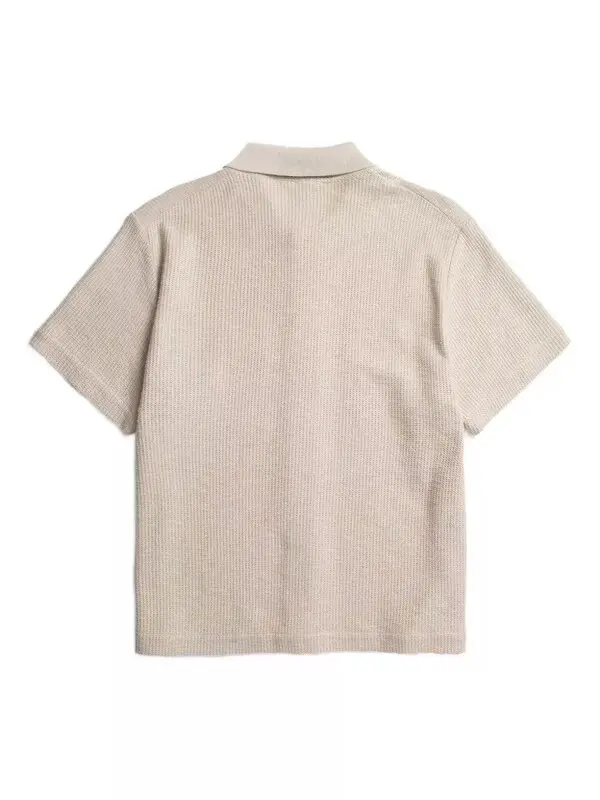 Norse Projects Waffle-textured Shirt - Neutrals