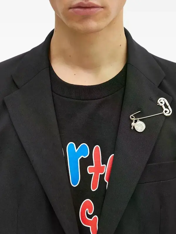 Aries Safety Pin-detail Blazer