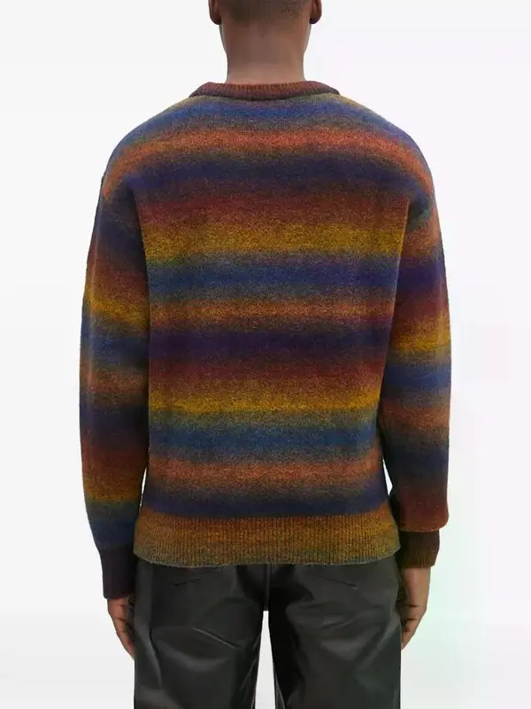 Aries Boucle Space Dye Knit Sweater