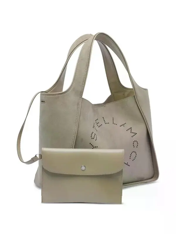 Stella McCartney Logo Tote Bag - Grey
