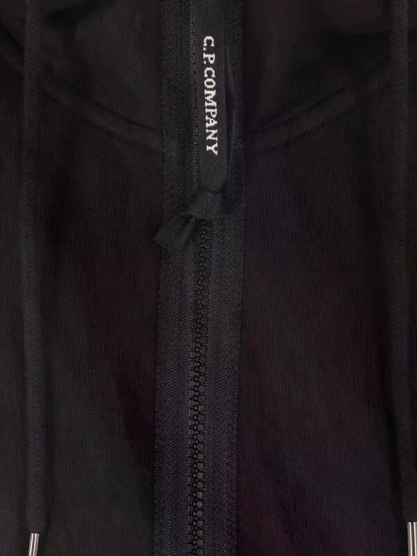 C.P. COMPANY Diagonal Raised Fleece Goggle Sweatshirt