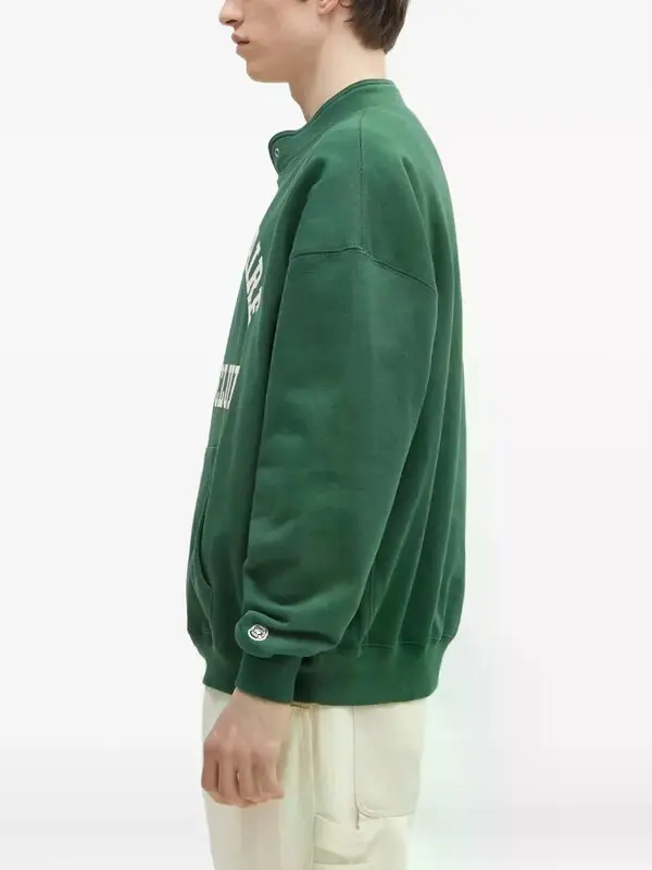 BILLIONAIRE BOYS CLUB Arched-logo Mock Neck Sweatshirt - Green
