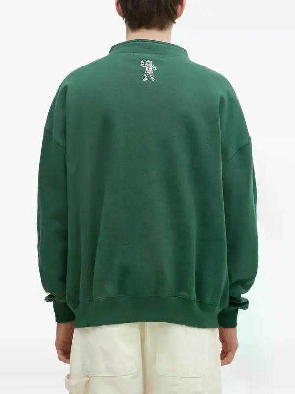 BILLIONAIRE BOYS CLUB Arched-logo Mock Neck Sweatshirt - Green