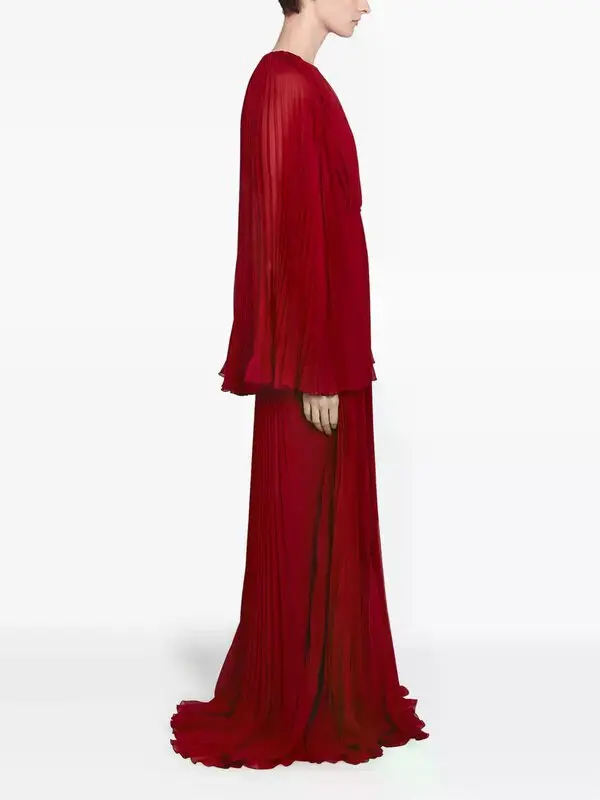 giambattista valli pleated dresses GIAMBATTISTA VALLI Belted Bow-embellished Pleated Cotton Guipure Lace Mini Dress - Women - Mint Dresses