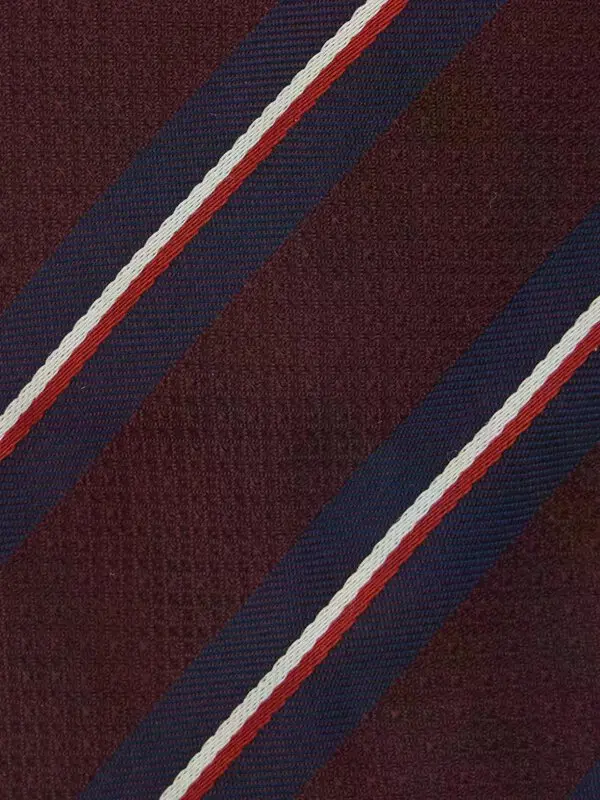 Dsquared2 Striped Neck Tie - Red