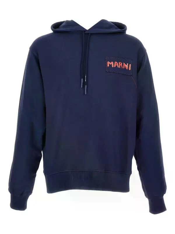 Marni Logo-patch Hoodie