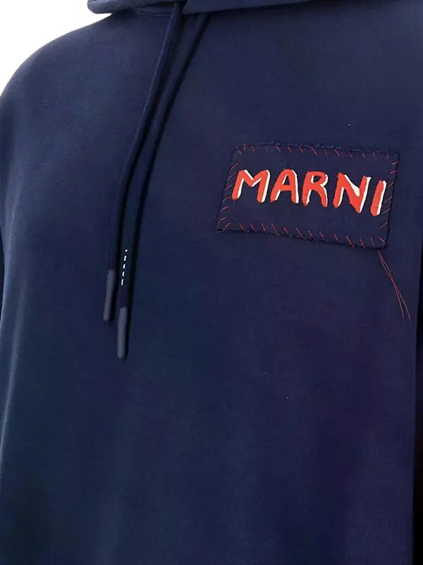 Marni Logo-patch Hoodie