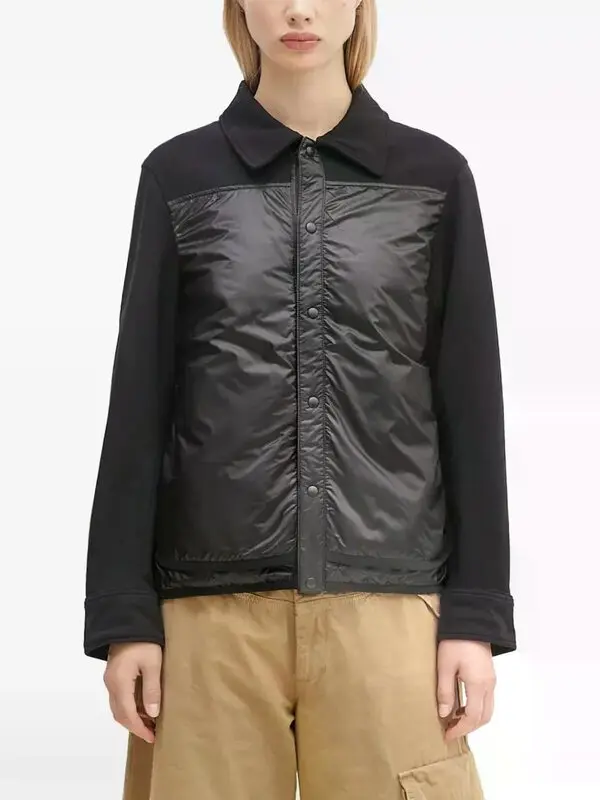 Y3 Panelled Button-fastening Jacket