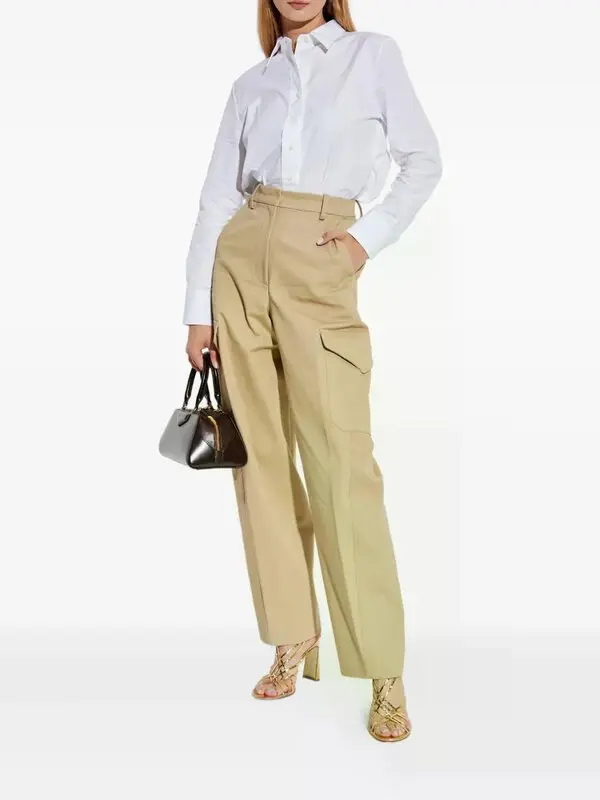 Givenchy Tapered Cargo Trousers - Neutrals