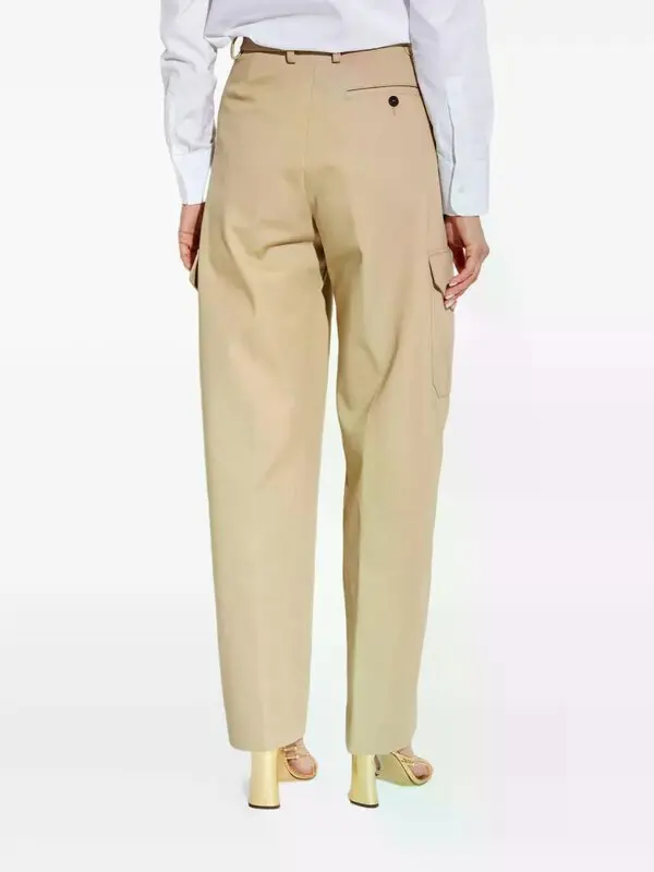 Givenchy Tapered Cargo Trousers - Neutrals