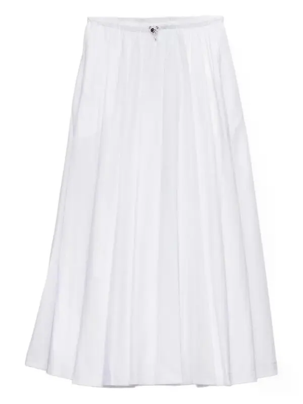 Prada Re-nylon Pleated Midi Skirt