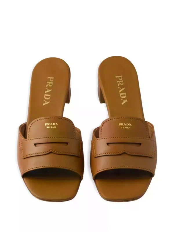 Prada Leather Sandals