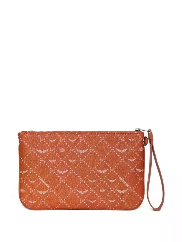 Zadig&Voltaire Z Monogram Clutch - Orange