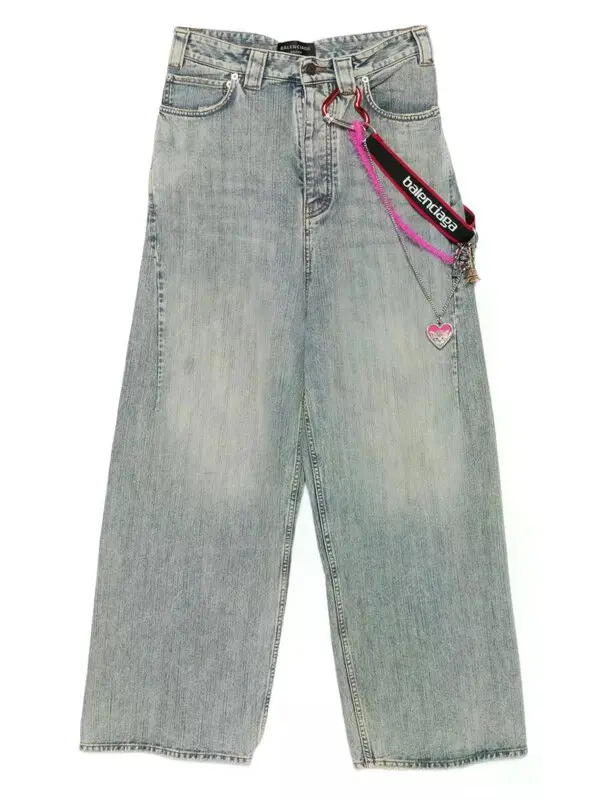 Balenciaga Chain-embellished Jeans